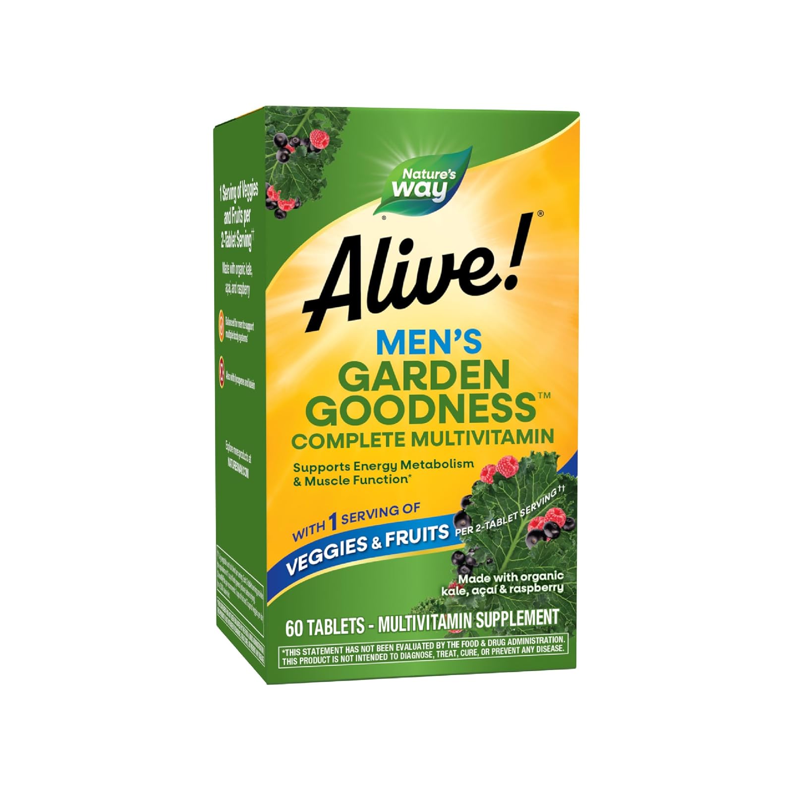 Nature's Way multivitamins for men