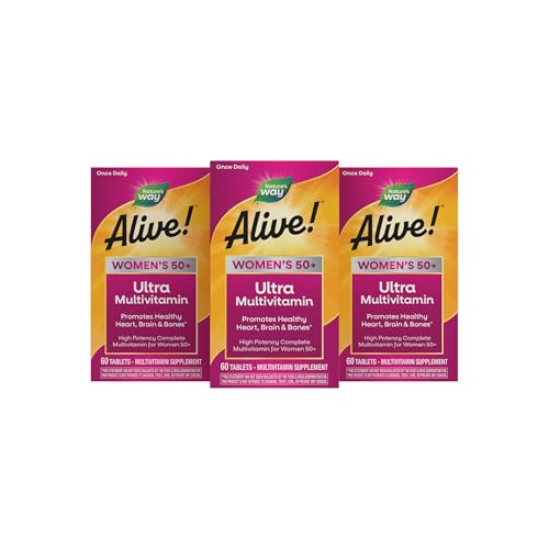 Nature's Way multivitamins for women 50 plus