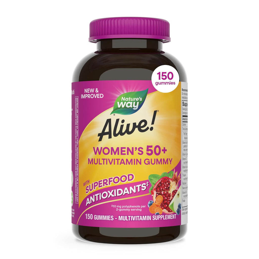 Nature's Way multivitamins for women 50+