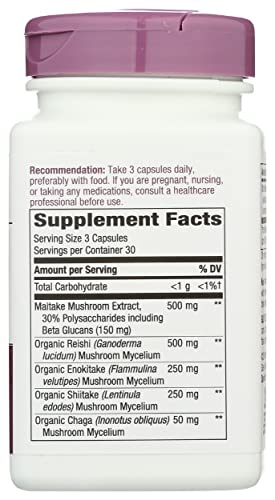 nature's way mushrooms for vitality