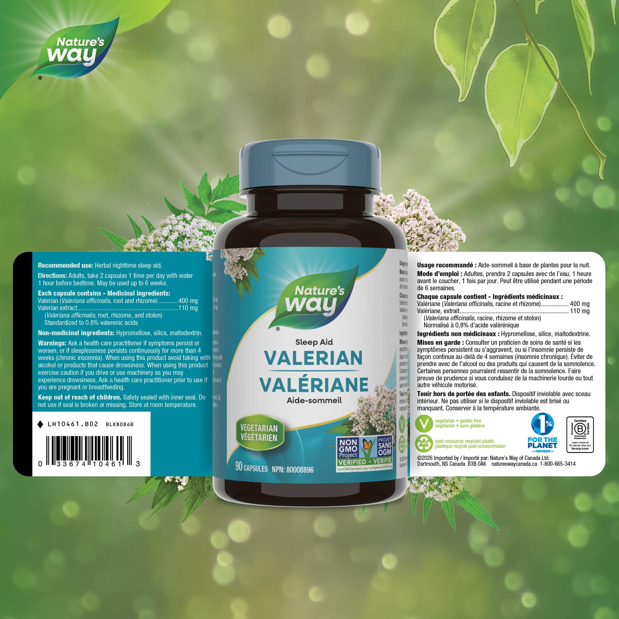 NATURE'S WAY natural valerian extract