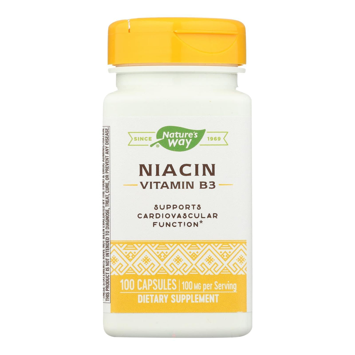 Nature's Way Niacin 100 mg capsules