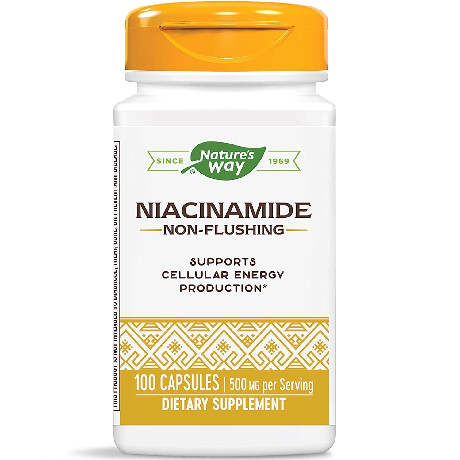 Nature's Way Niacinamide 500 mg capsules
