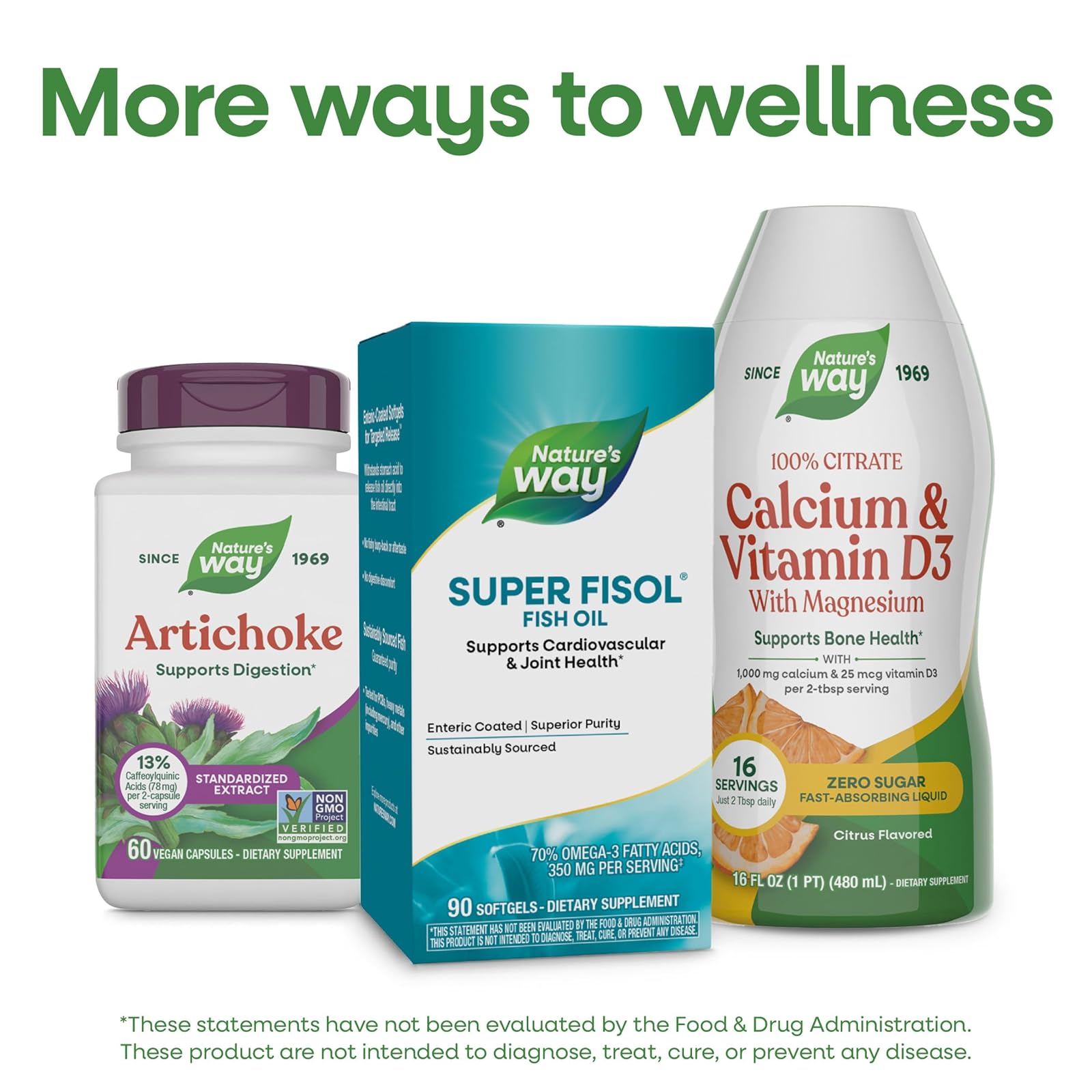 Nature's Way omega 3 nutrition