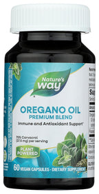 Nature's Way oregano oil capsules