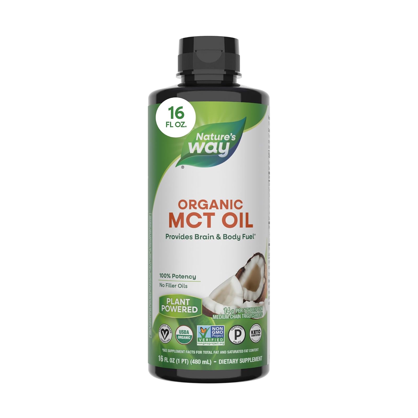 Nature's Way organic MCT oil benefits