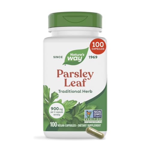 Nature's Way parsley leaf capsules