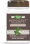 Nature's Way peppermint oil softgels