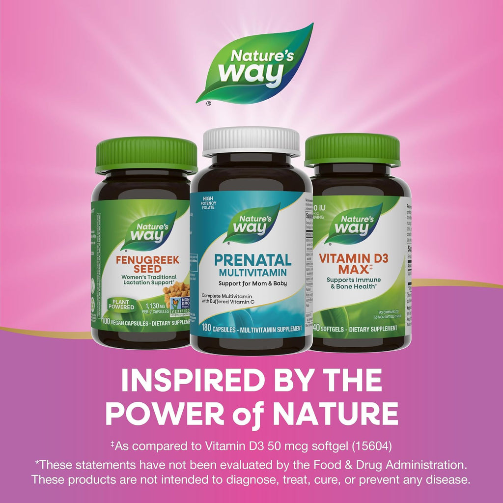 Nature's Way prenatal vitamins with minerals