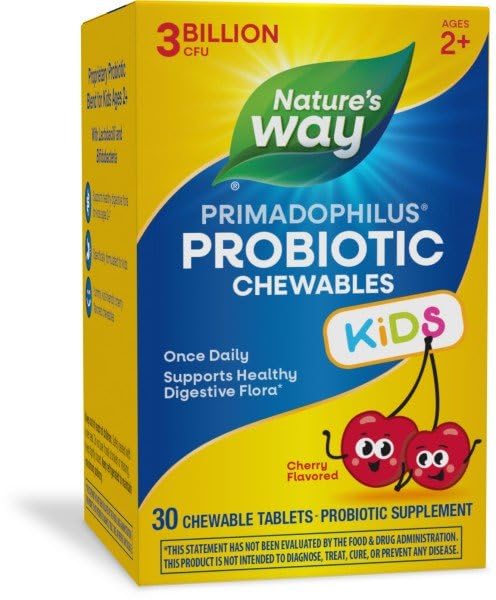 Nature's Way probiotic chewables for digestion