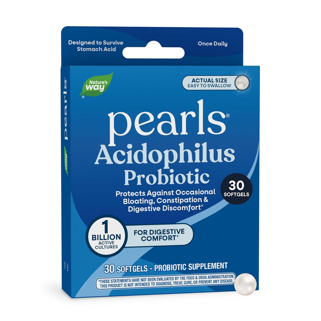 Nature's Way probiotic pearls benefits