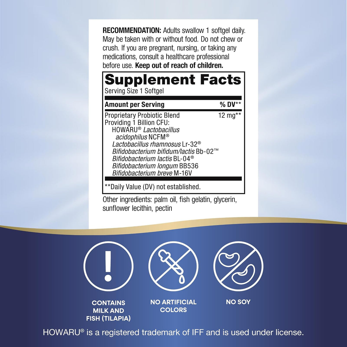 Nature's Way probiotics for gut balance