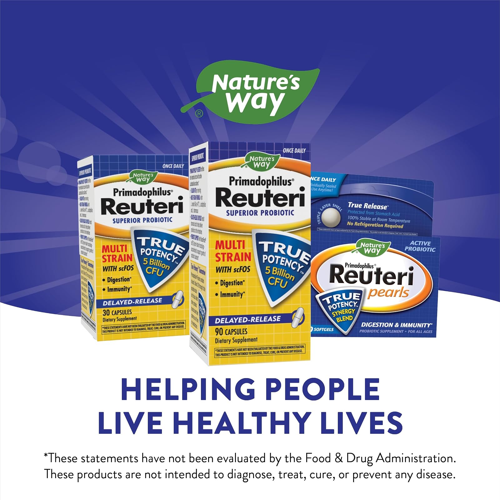 Nature's Way probiotics for overall gut health