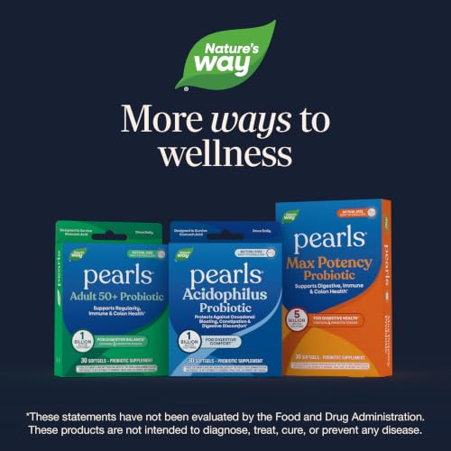 Nature's Way probiotics for overall wellness