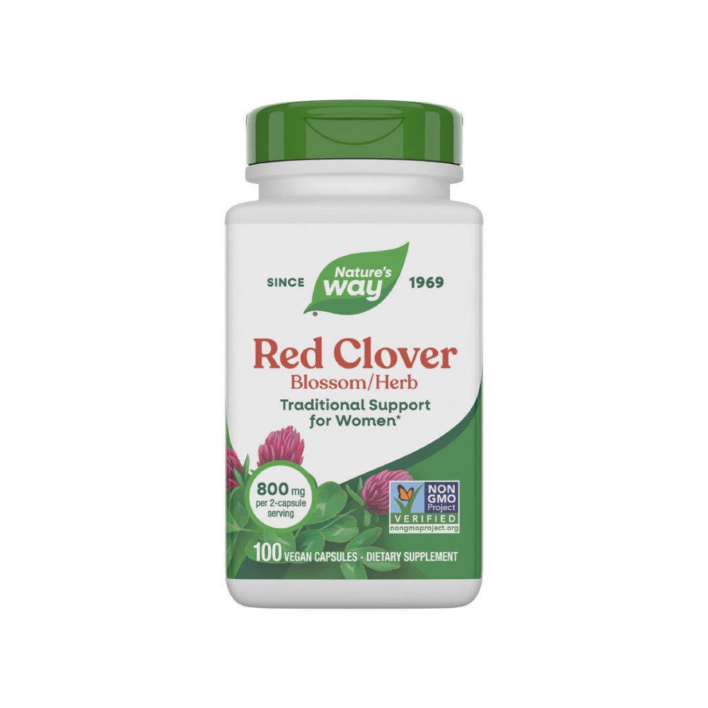 Nature's Way Red Clover supplements