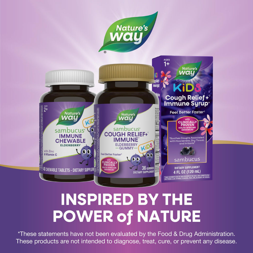 Nature's Way Sambucus cold relief solution