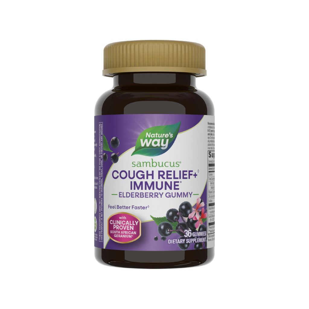 Nature's Way Sambucus elderberry gummies