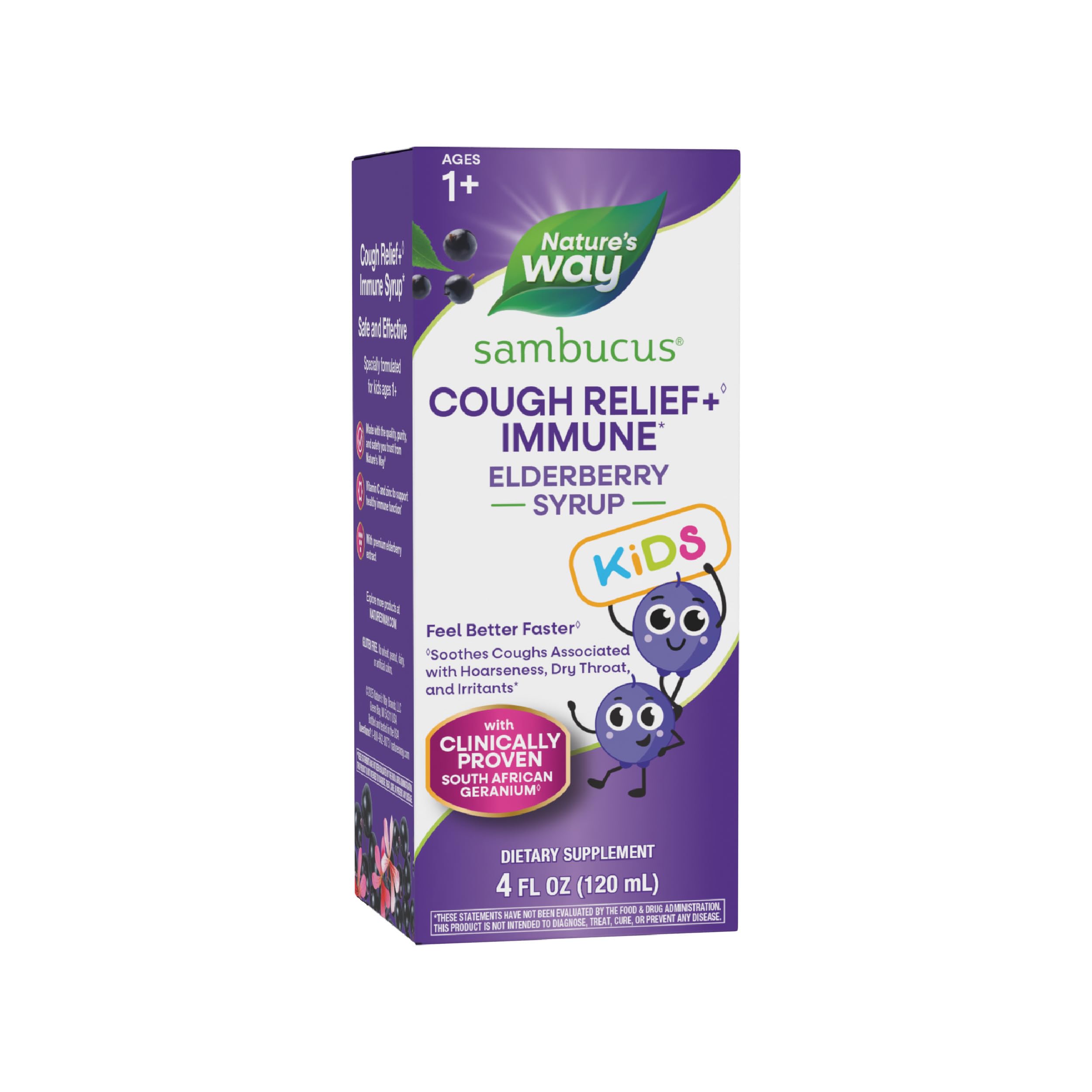 Nature's Way Sambucus kids cough syrup