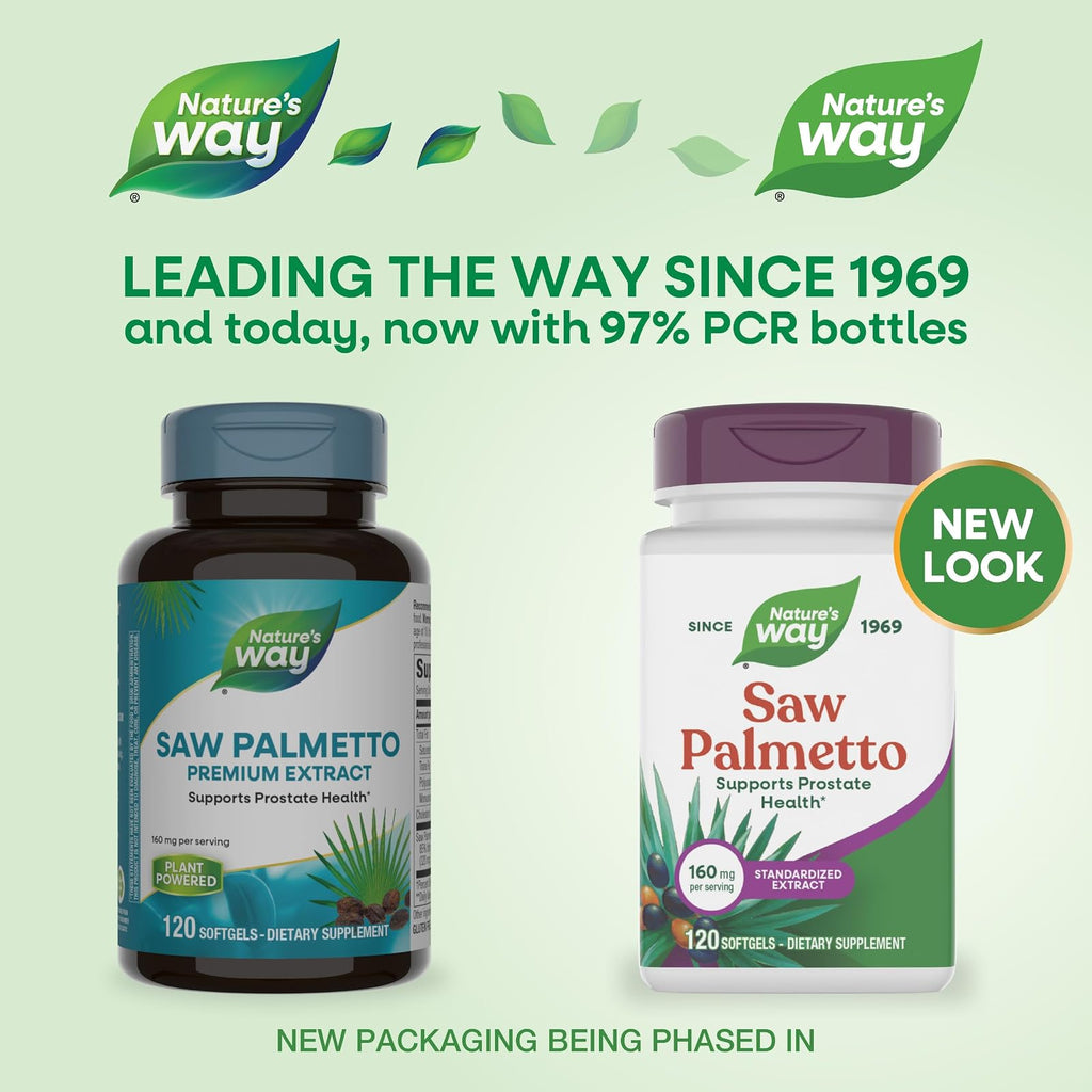 Nature's Way saw palmetto softgels
