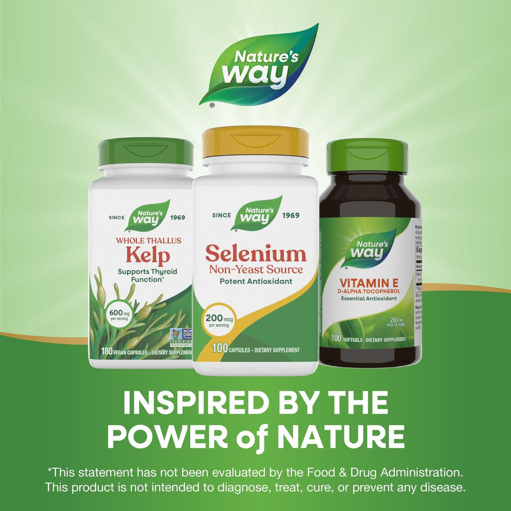 Nature's Way selenium for healthy skin