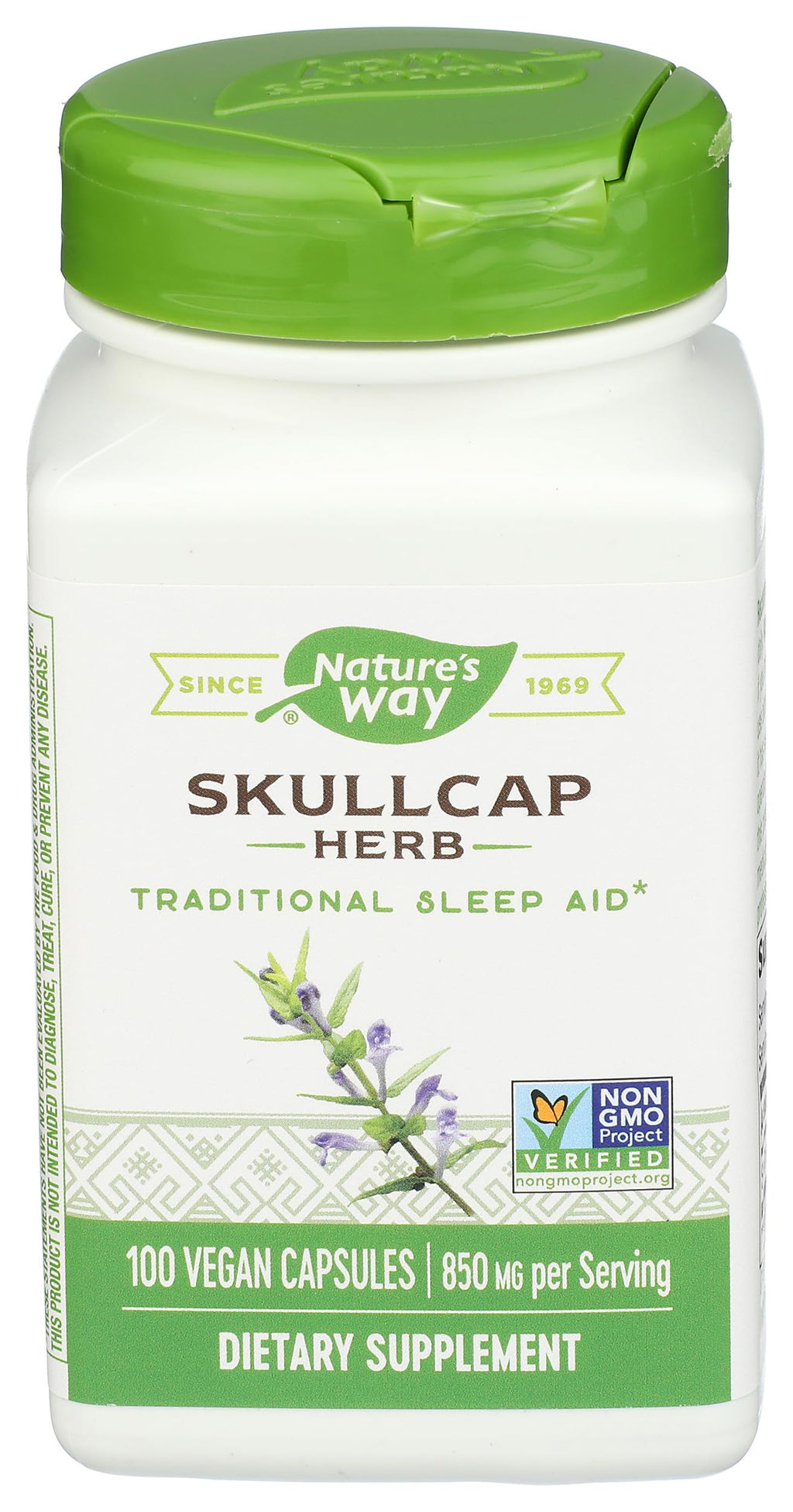 Nature's Way Skullcap sleep support capsules