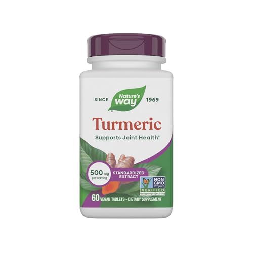 Nature's Way turmeric extract capsules