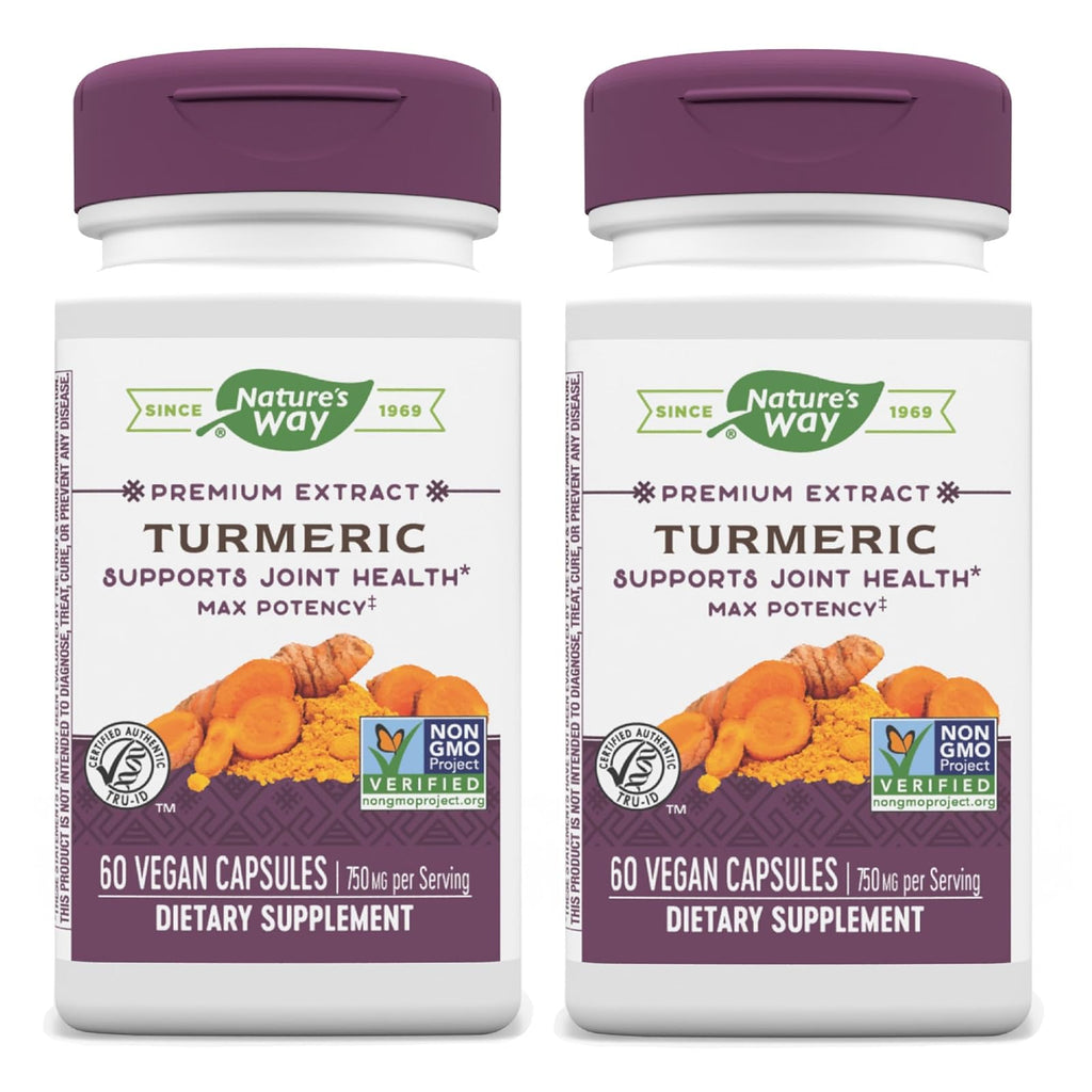 Nature's Way turmeric extract capsules