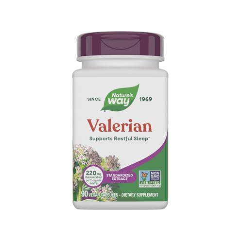 Nature's Way valerian extract capsules