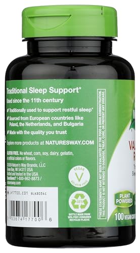 Nature's Way valerian root benefits