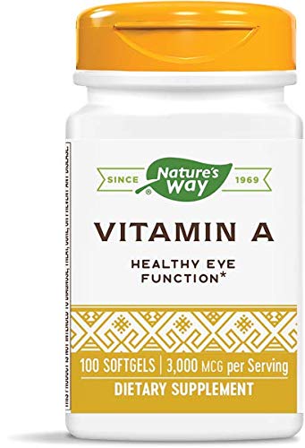 Nature's Way Vitamin A softgels