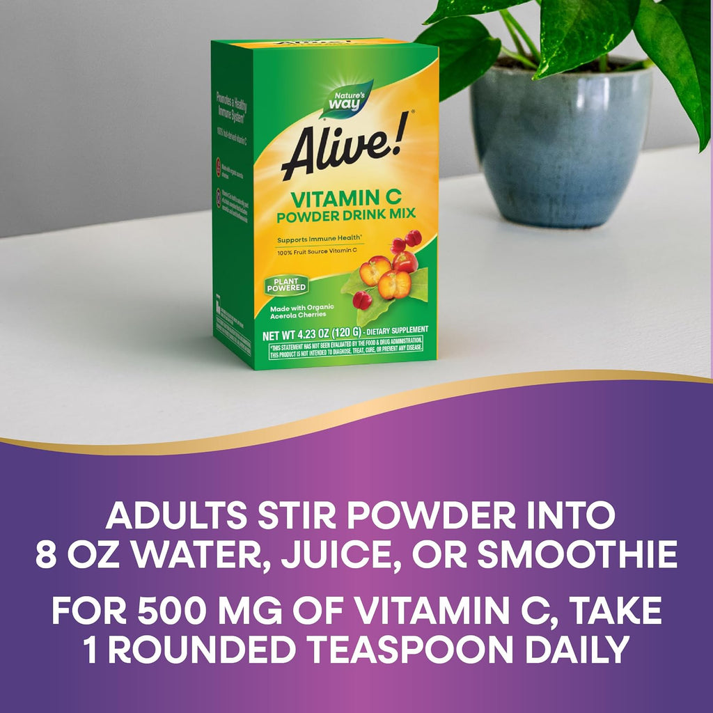 Nature's Way vitamin C for energy boost