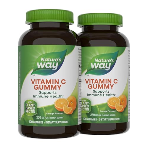 Nature's Way vitamin C gummies for immunity