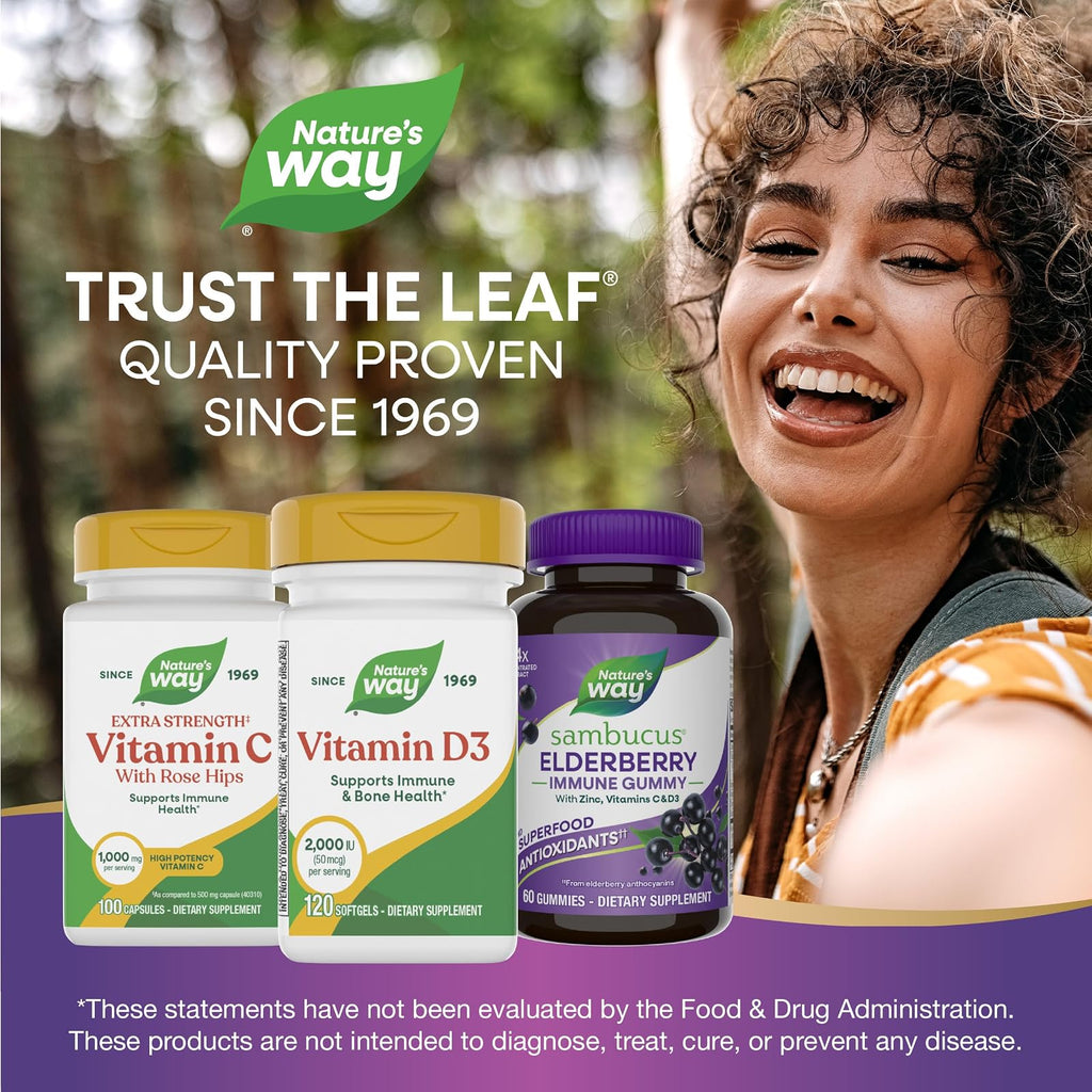 Nature's Way Vitamin D3 for mood enhancement