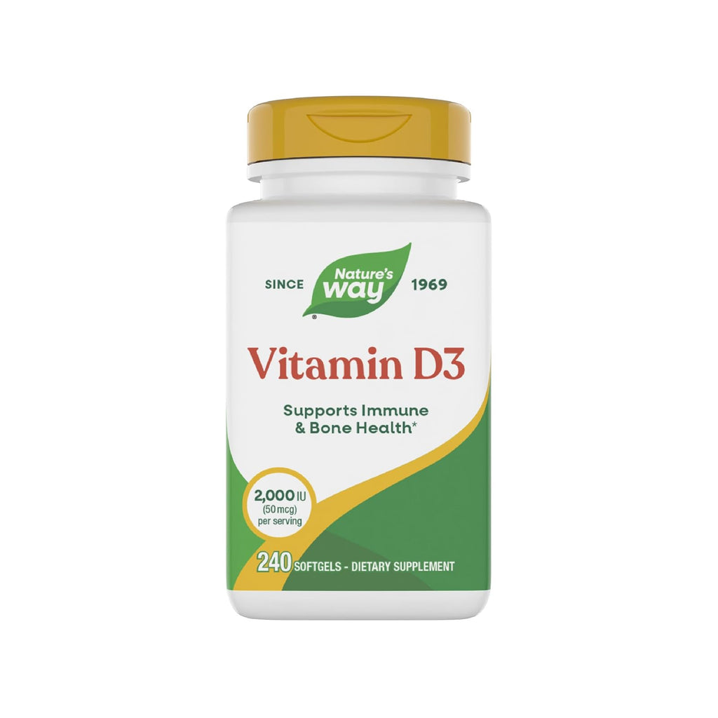 Nature's Way Vitamin D3 softgels