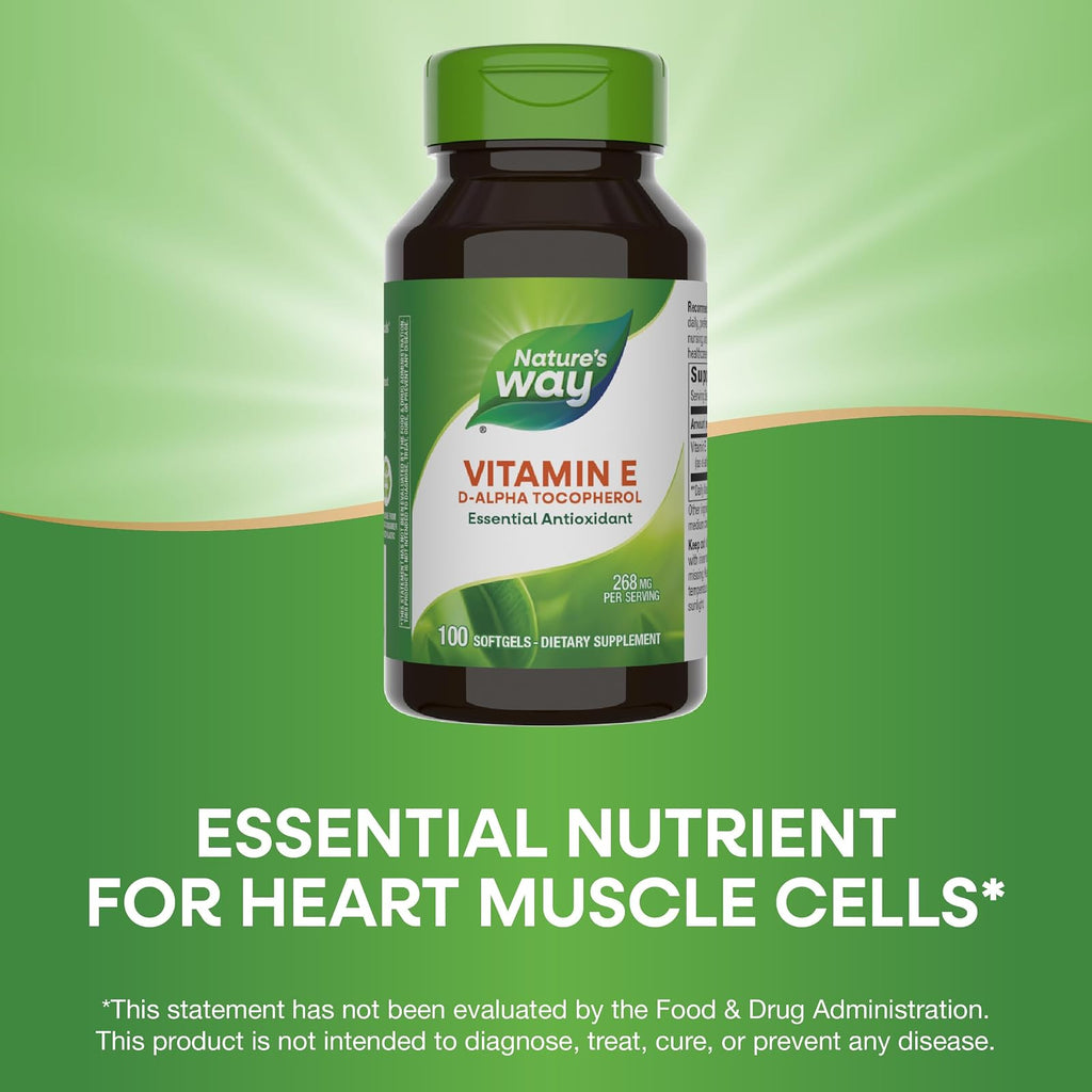 nature's way vitamin e supplement