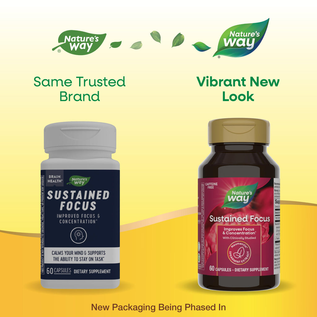 Nature's Way vitamin supplements for mental clarity
