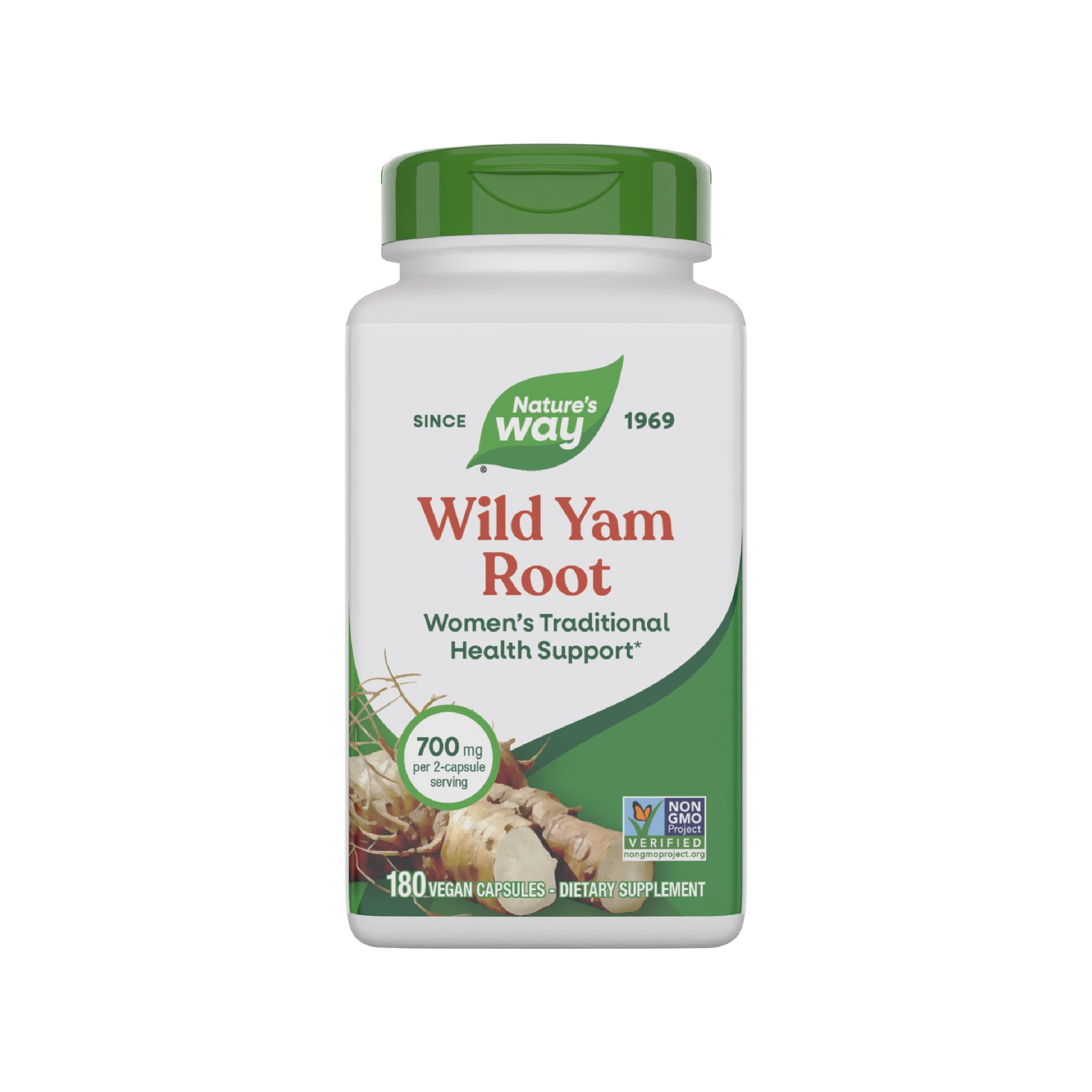 Nature's Way Wild Yam Root capsules