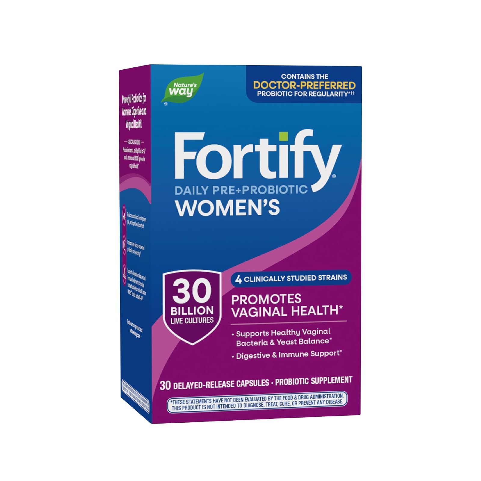 Nature's Way women's probiotics capsules