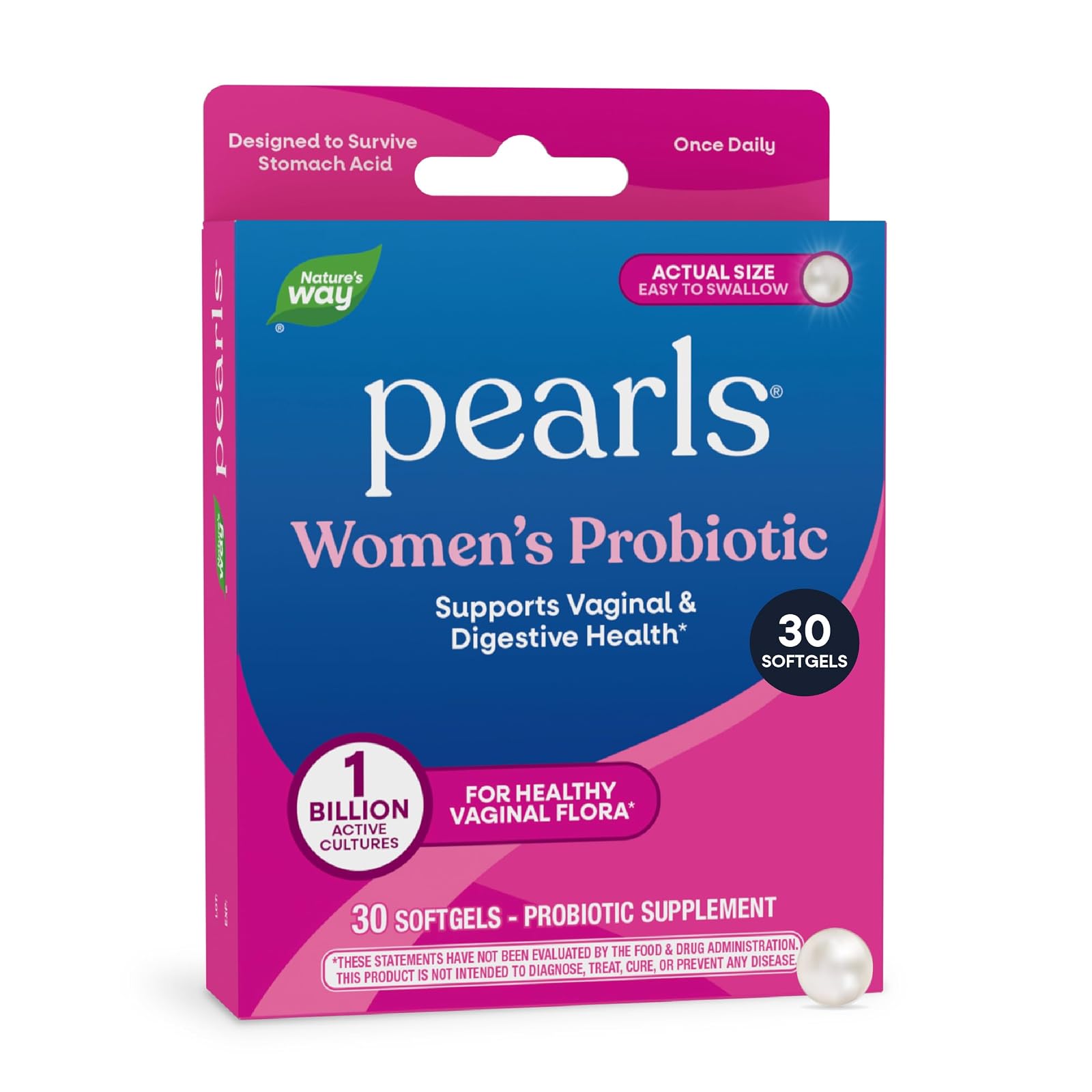 Nature's Way women's probiotics pearls