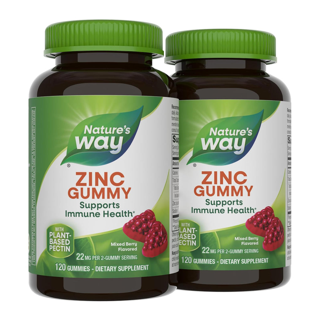 Nature's Way zinc gummies for immunity