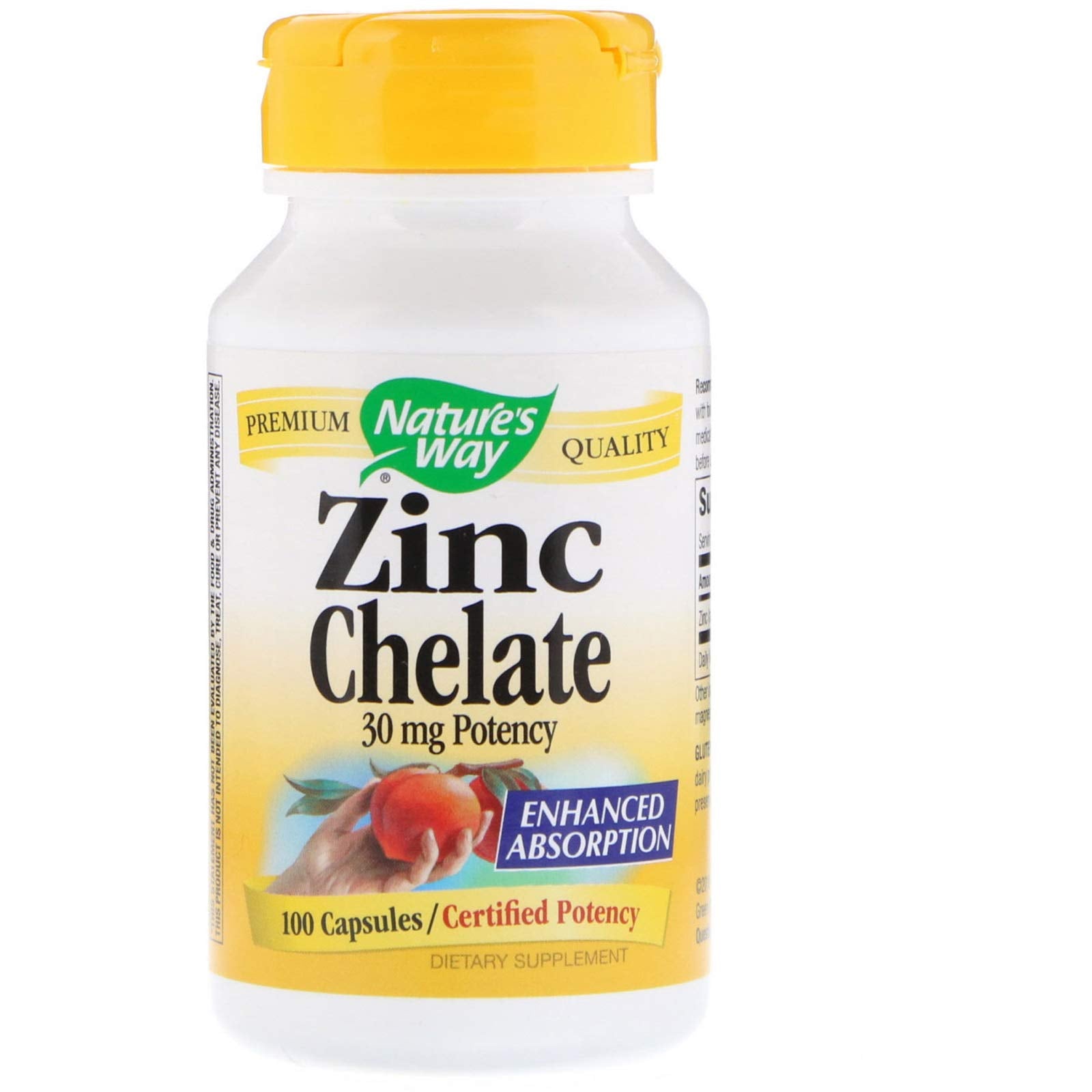 Nature's Way zinc supplement for immunity