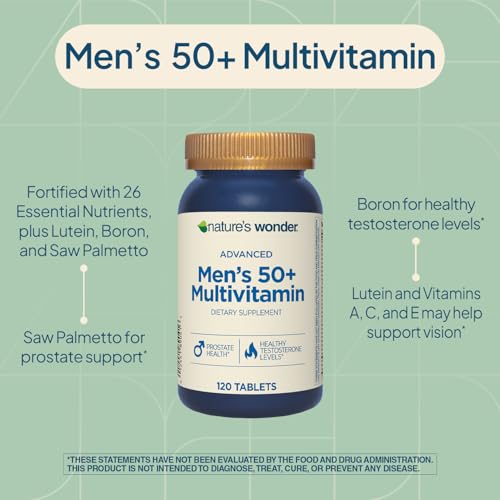 Nature's Wonder 50 plus vitamins
