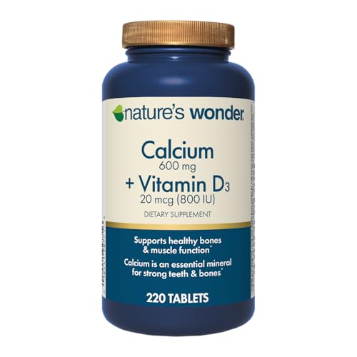 Nature's Wonder calcium supplement for adults