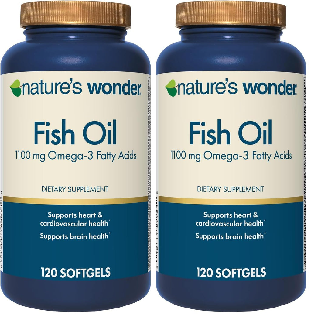 Nature's Wonder fish oil benefits