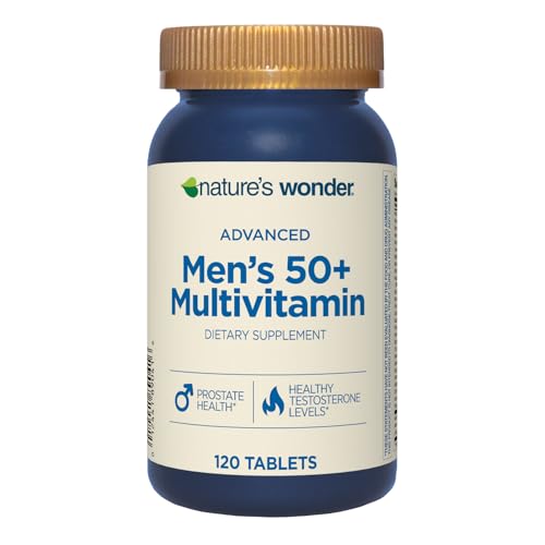 Nature's Wonder men's multivitamin for seniors