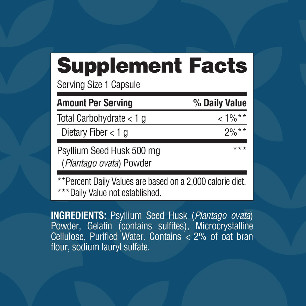 nature's wonder psyllium husk benefits
