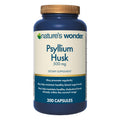 nature's wonder psyllium husk capsules