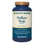 nature's wonder psyllium husk capsules