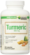 Nature's Wonder turmeric daily supplement