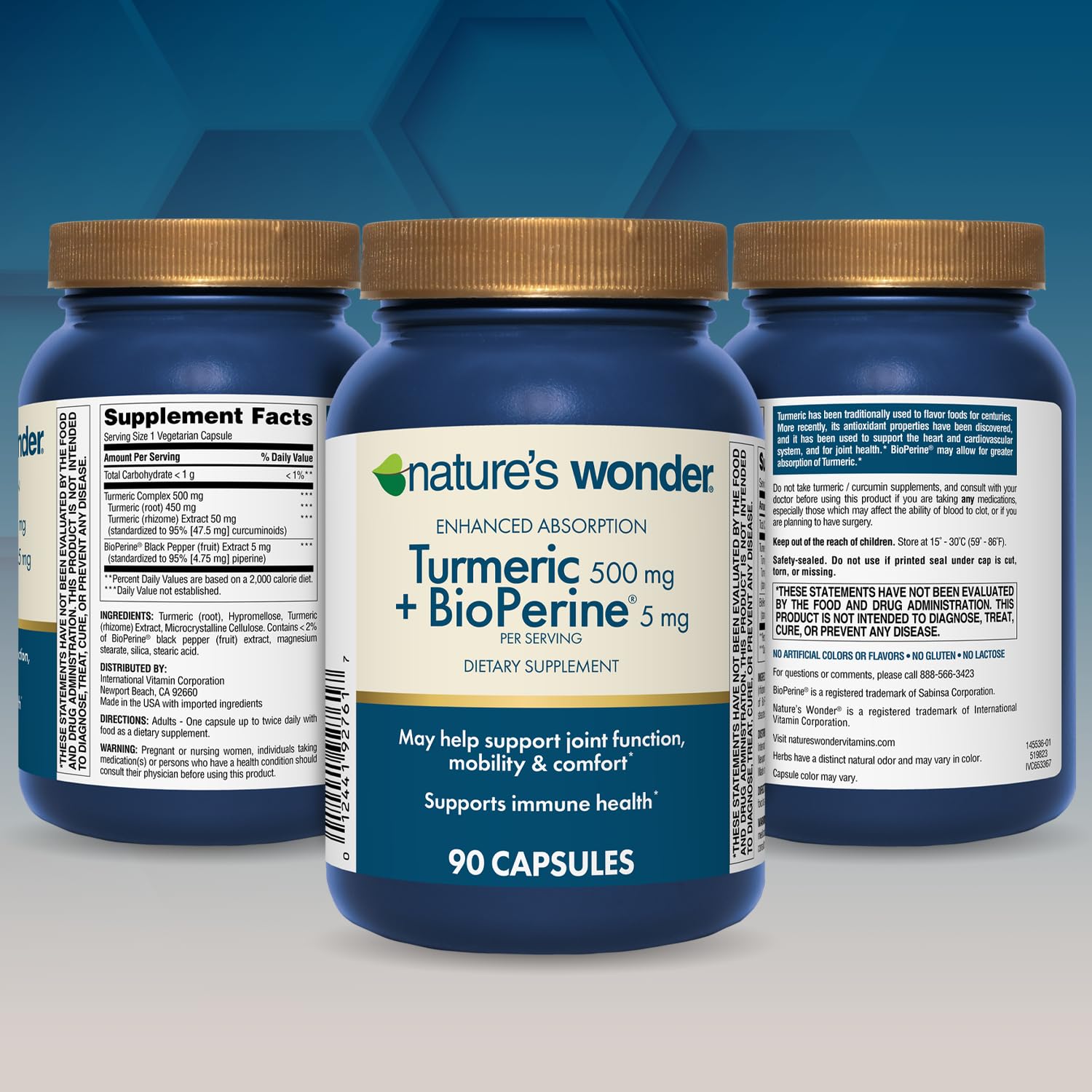 Nature's Wonder turmeric for natural vitality